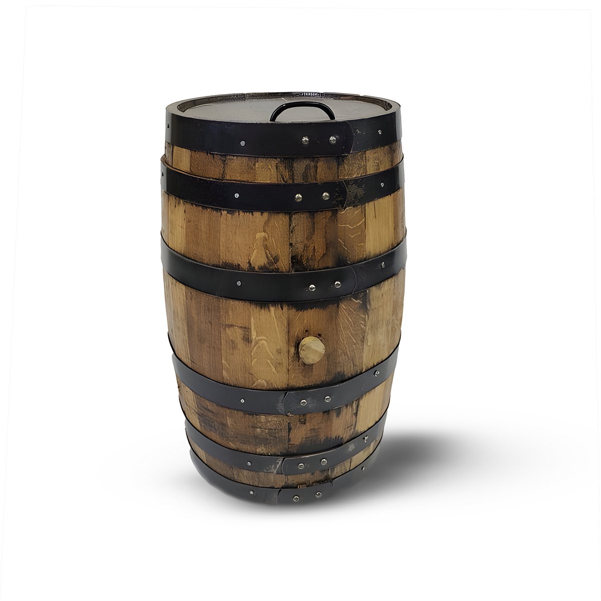 Small Barrel With Lift Up Lid – Wood and Barrel